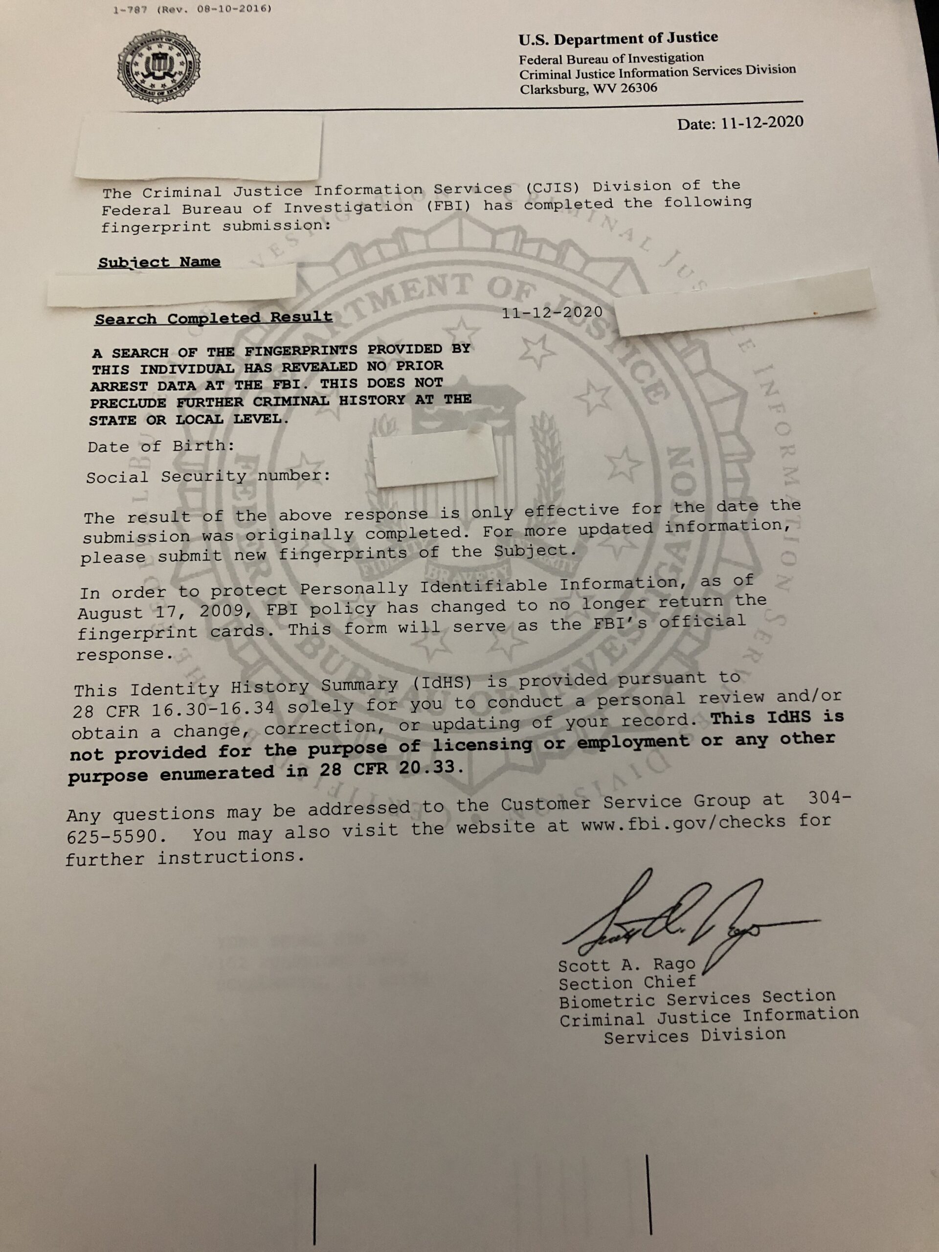 한국 국내 거소증을 받을려면 범죄경력증명서(FBI Criminal Record)를 Apostille(어포스티유)받아서 제출해야 ...